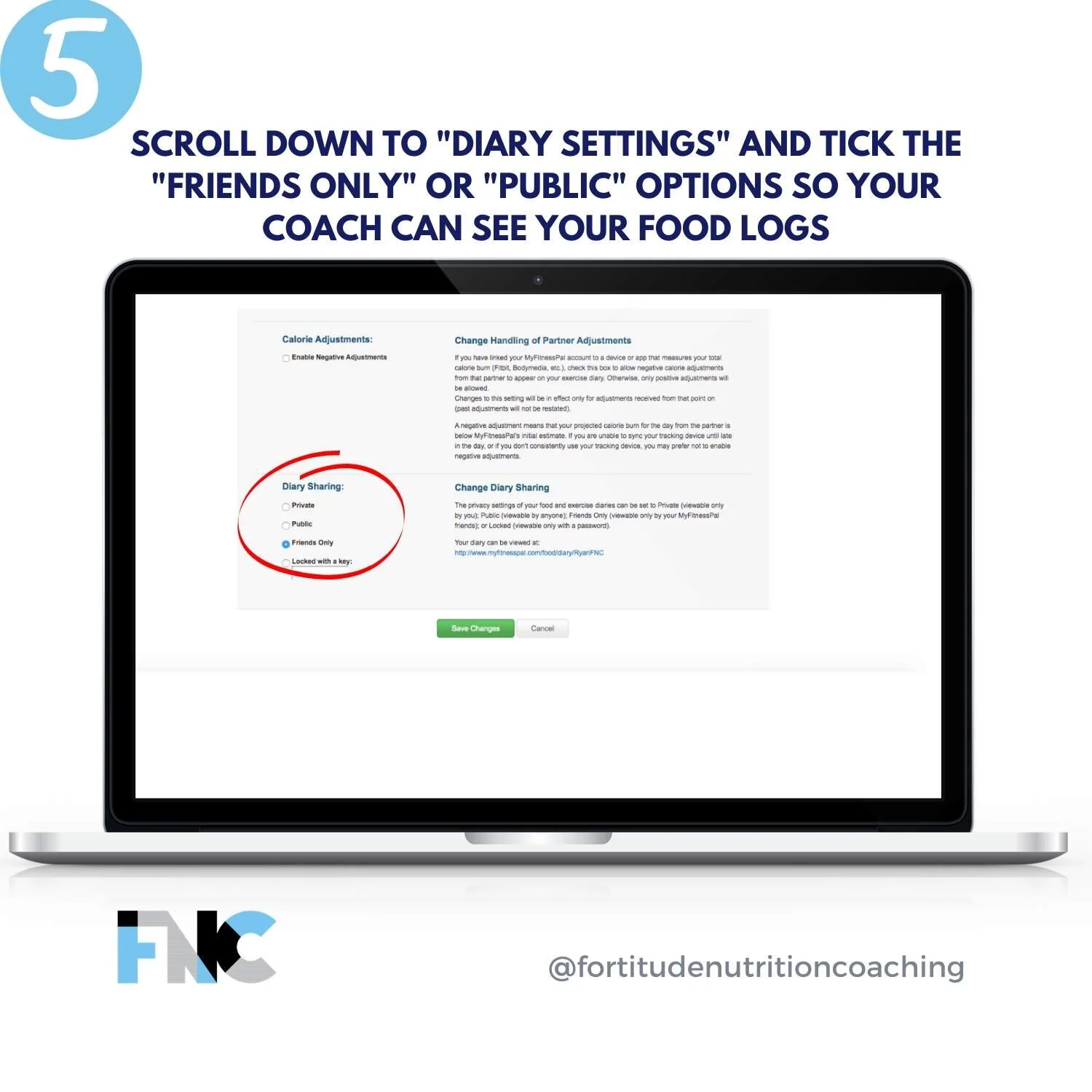 Fortitude Nutrition Coaching - LaptoLaptop/PC Guide: How to add your ...