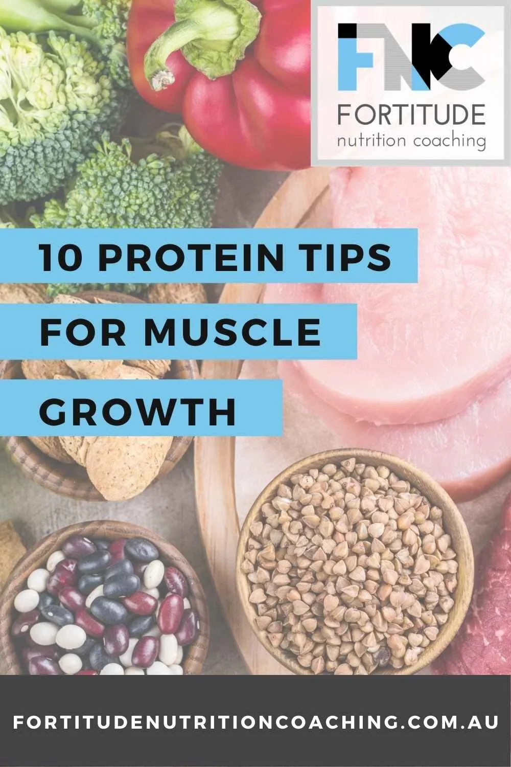 Fortitude Nutrition Coaching - 10 protein tips for muscle growth