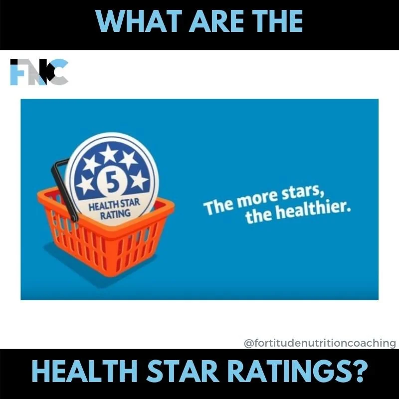 Fortitude Nutrition Coaching - What Are The Health Star Ratings
