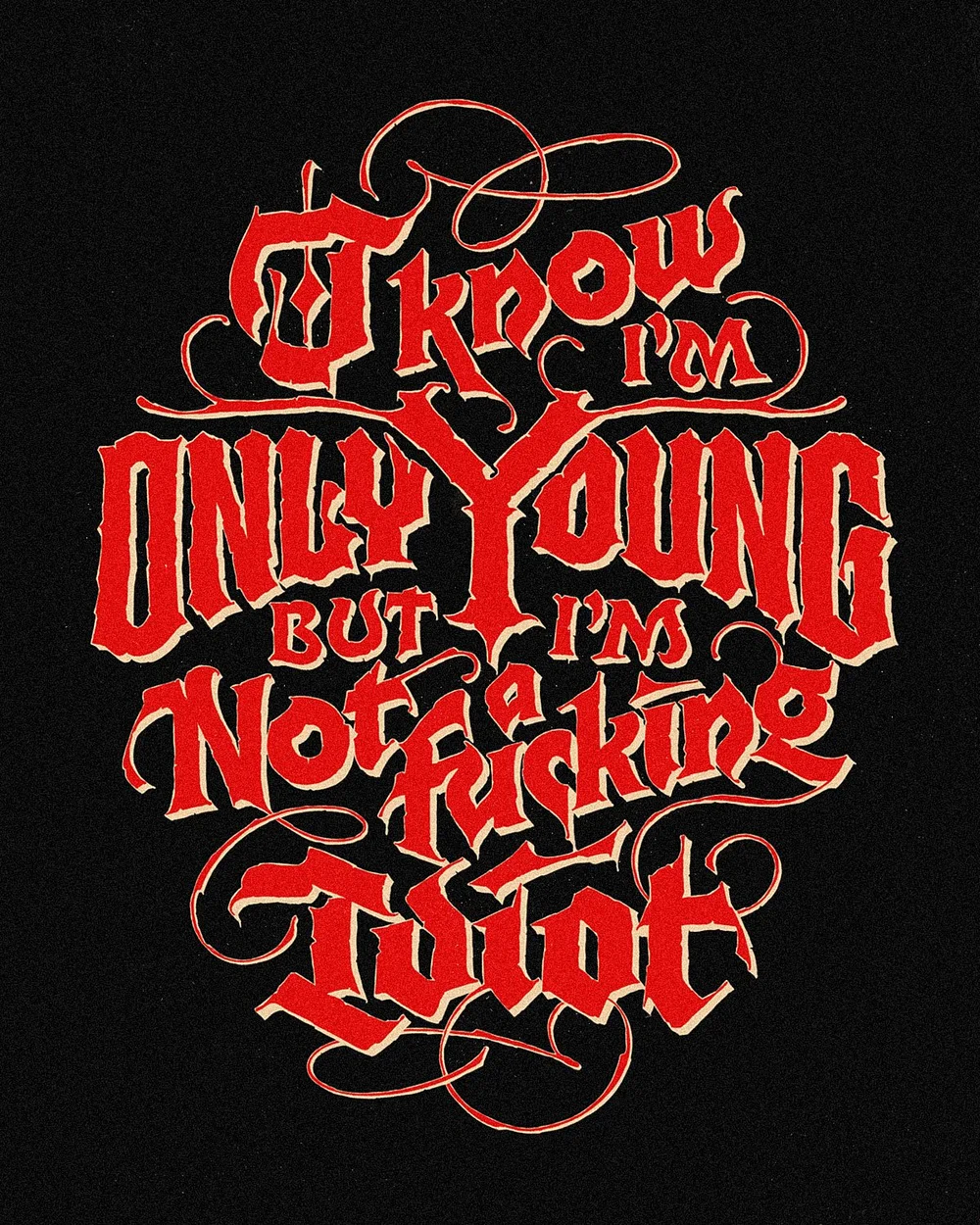 Lettering — Mark van Leeuwen