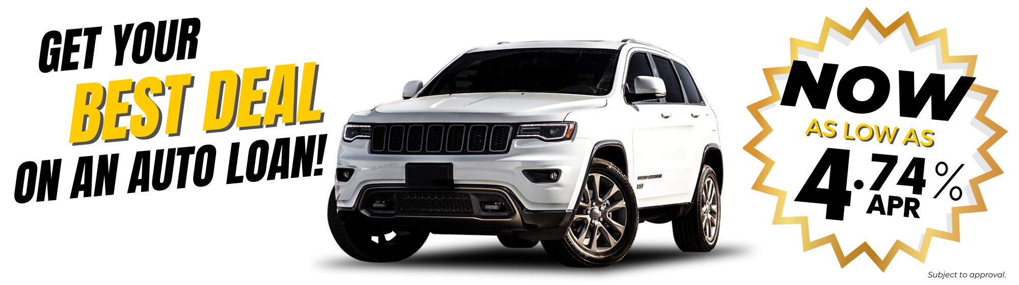 Auto Loans Banner