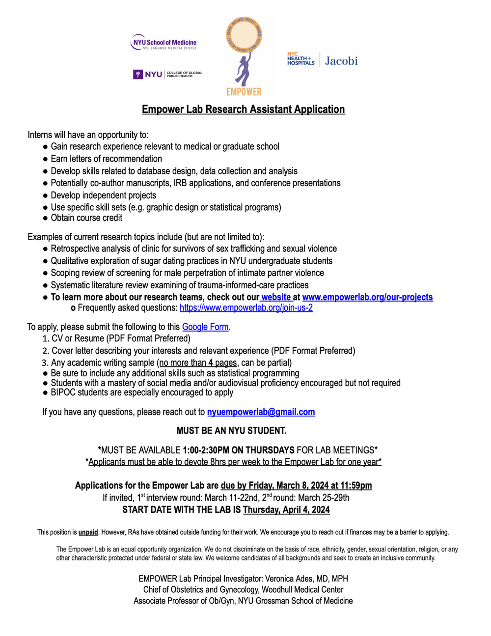 Join Us — Empower Lab