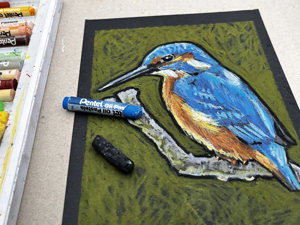 How to: Expressive Oil Pastel Illustrations (in the Style of the ...