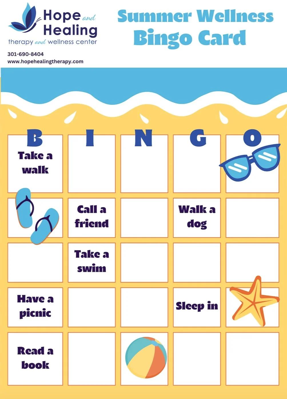 Free Printables — Hope and Healing Therapy and Wellness Center