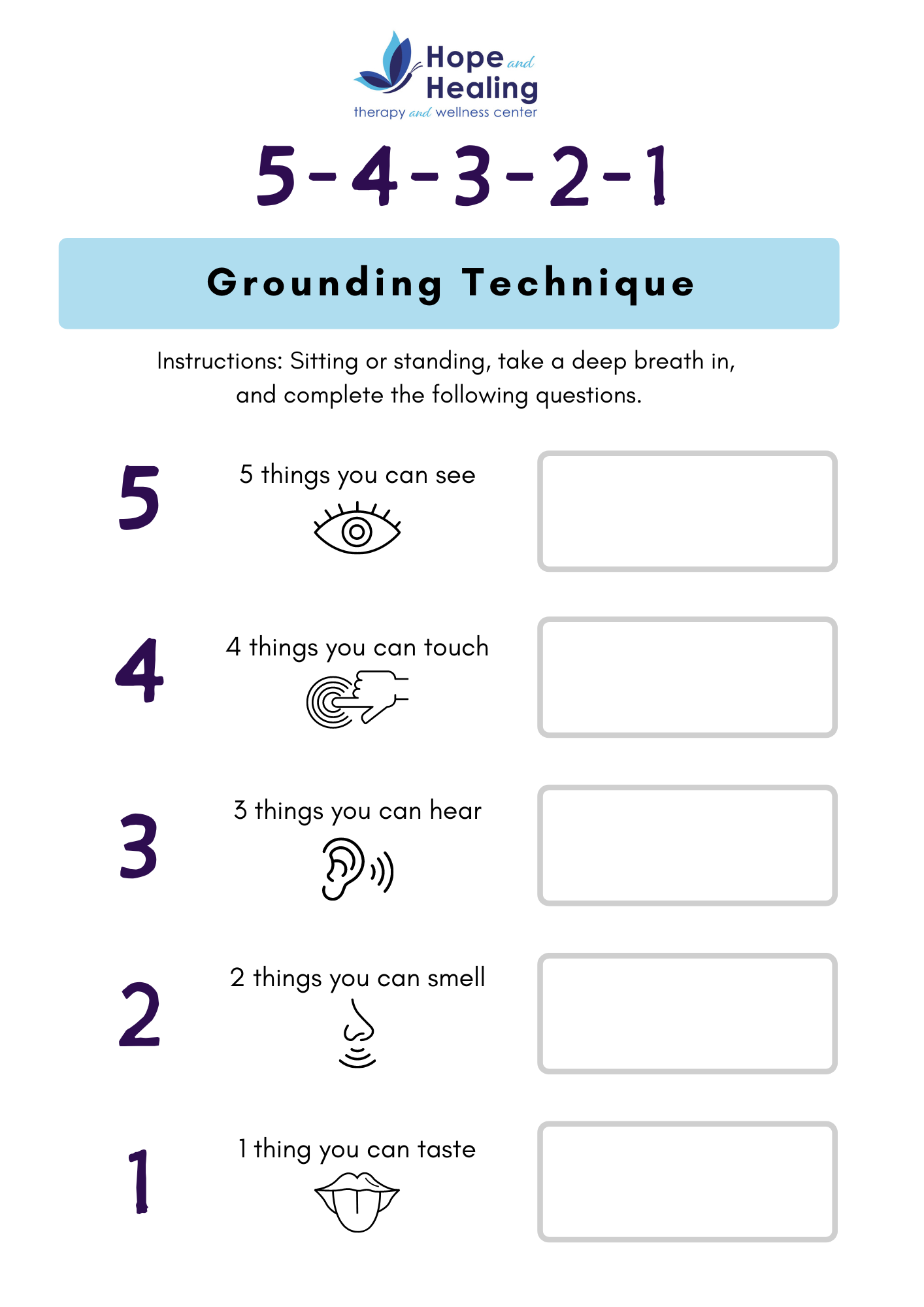 Free Printables — Hope and Healing Therapy and Wellness Center