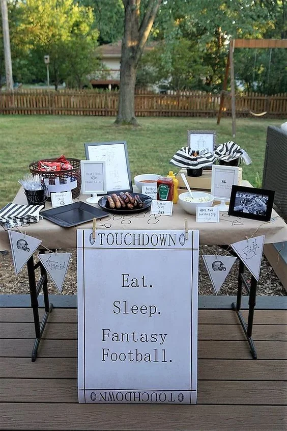 Fantasy Football Draft Party Food