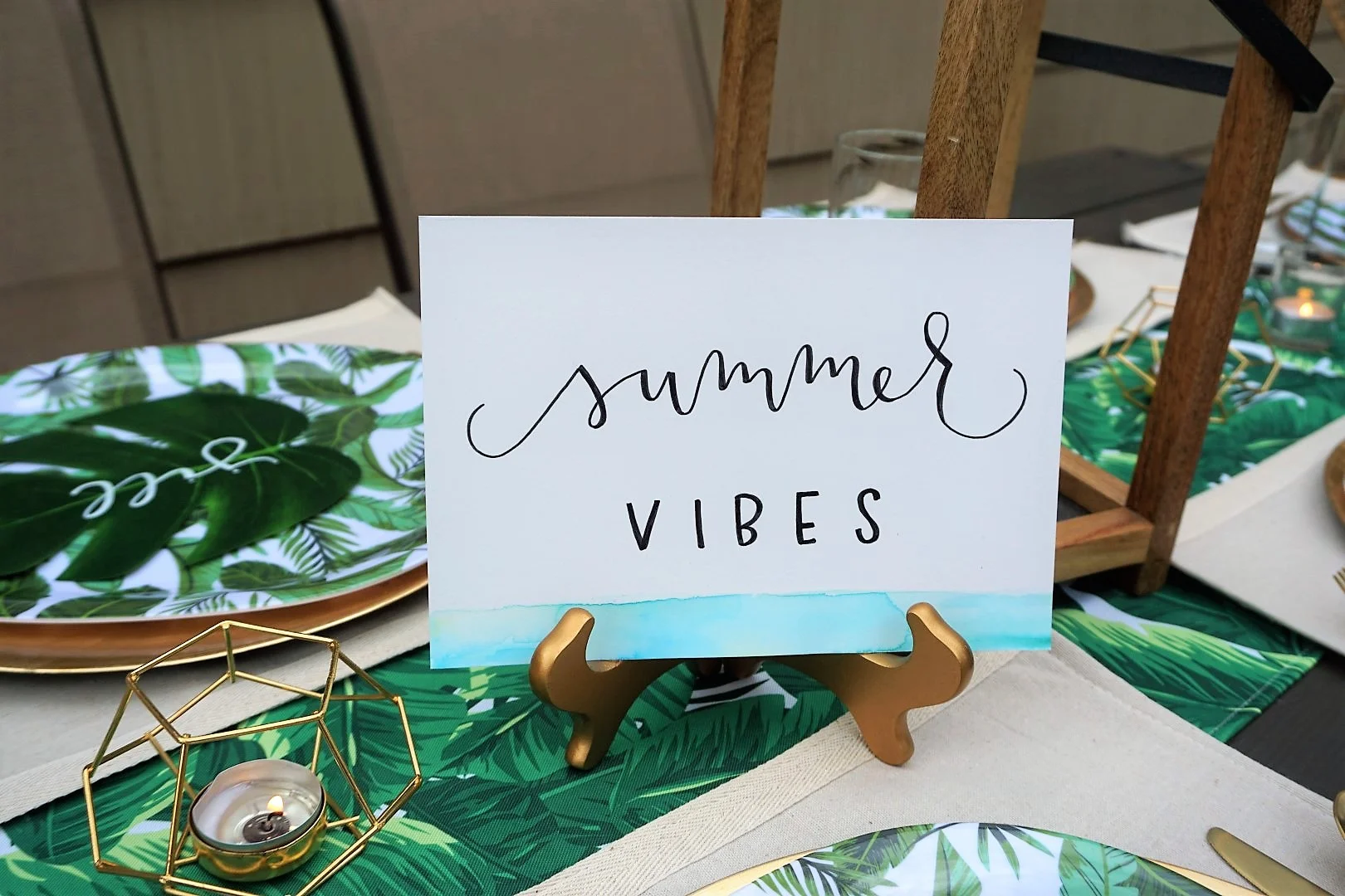 Summer Vibes: A Tropical Dinner Party — Legally Crafty Blog