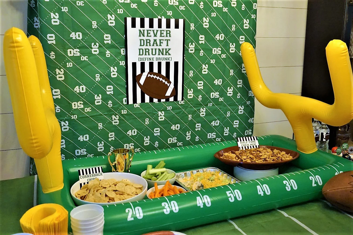 Never Draft Drunk: A Fantasy Football Draft Party — Legally Crafty Blog