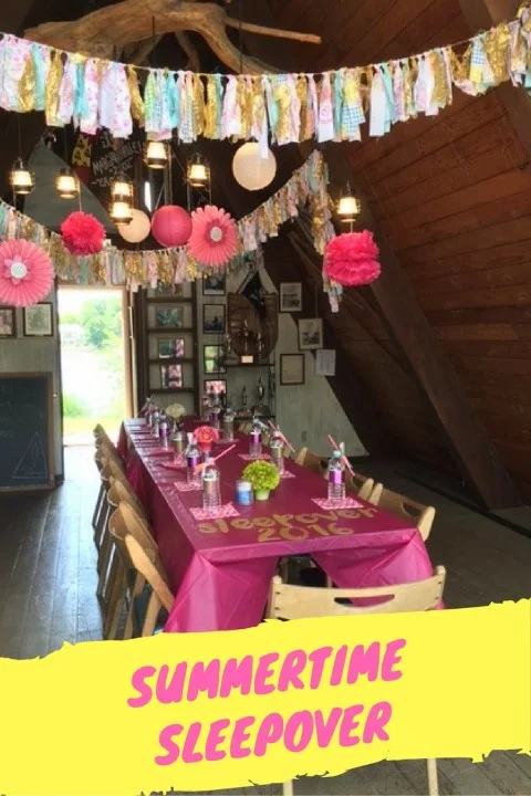 A Sweet Summertime Sleepover — Legally Crafty Blog