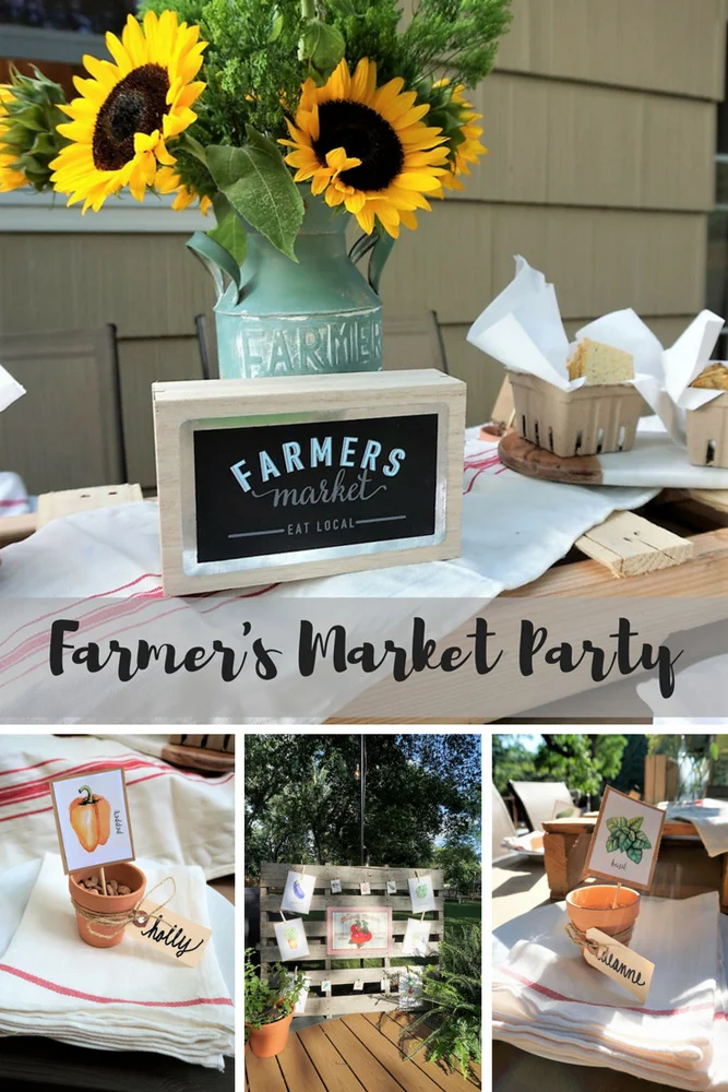 Farmer's Market to Table: A DIY Outdoor Dinner Party — Legally Crafty Blog