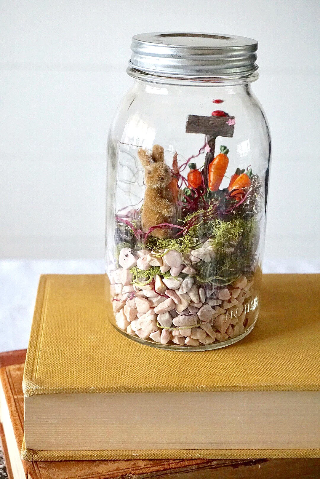 Hop to It: A DIY Mason Jar Easter Fairy Garden Terrarium — Legally ...