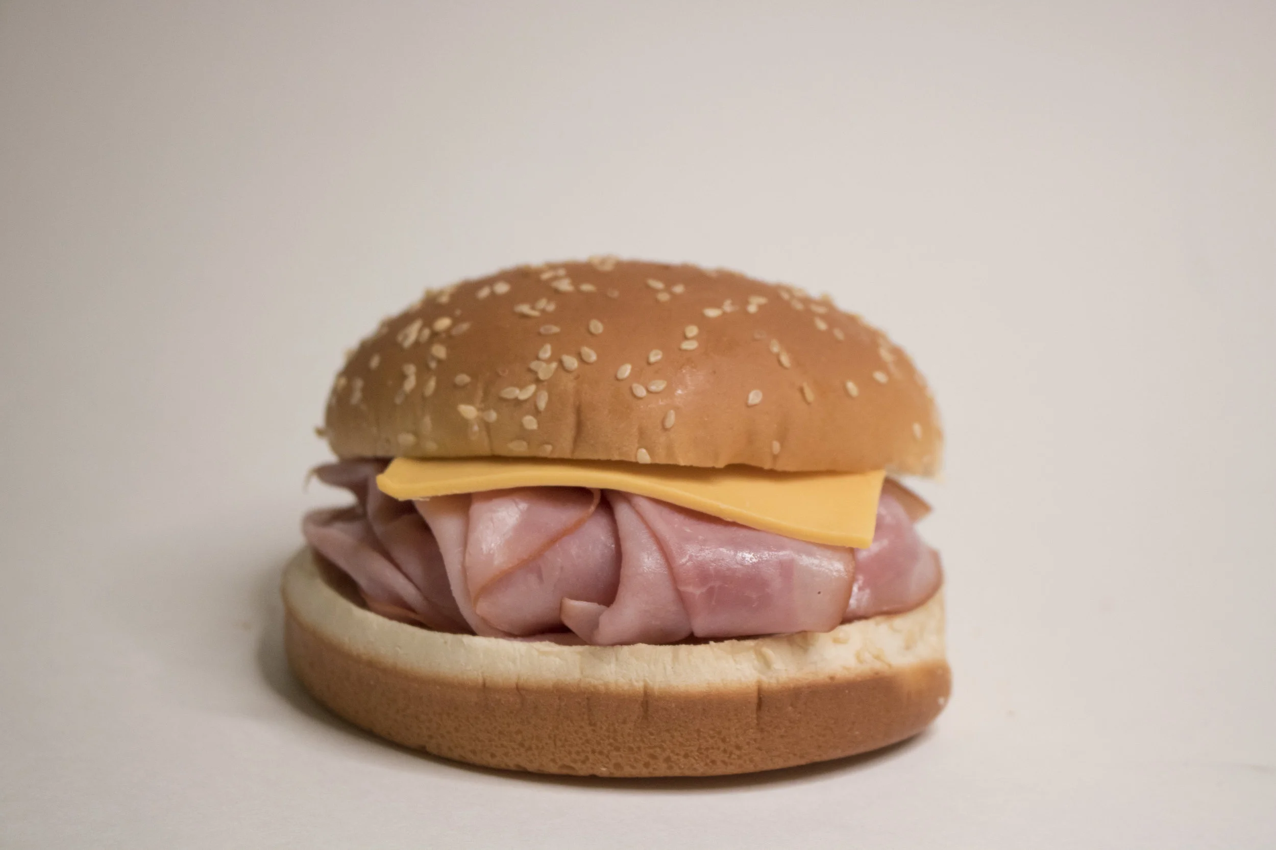 Ham & Cheese (roundbun) — Dakota Tom's Sandwiches