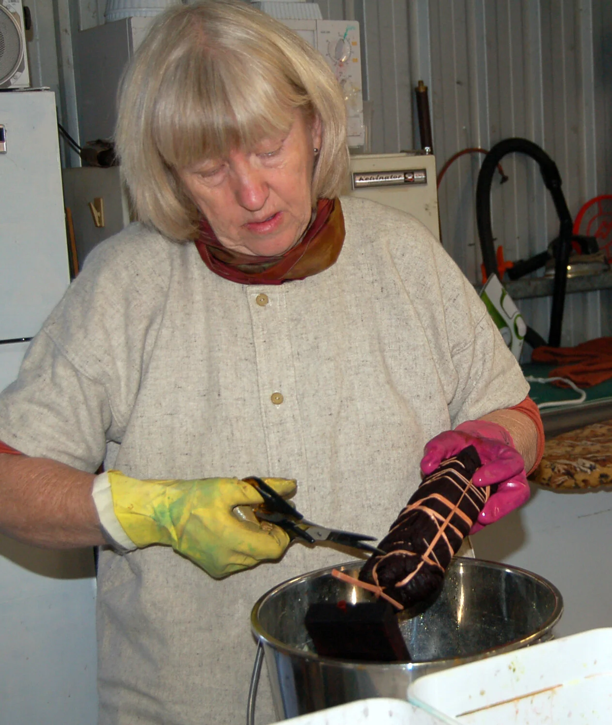 Silk Dyeing Workshop with Sue Jurd from Eyzer Designs — Stanthorpe ...