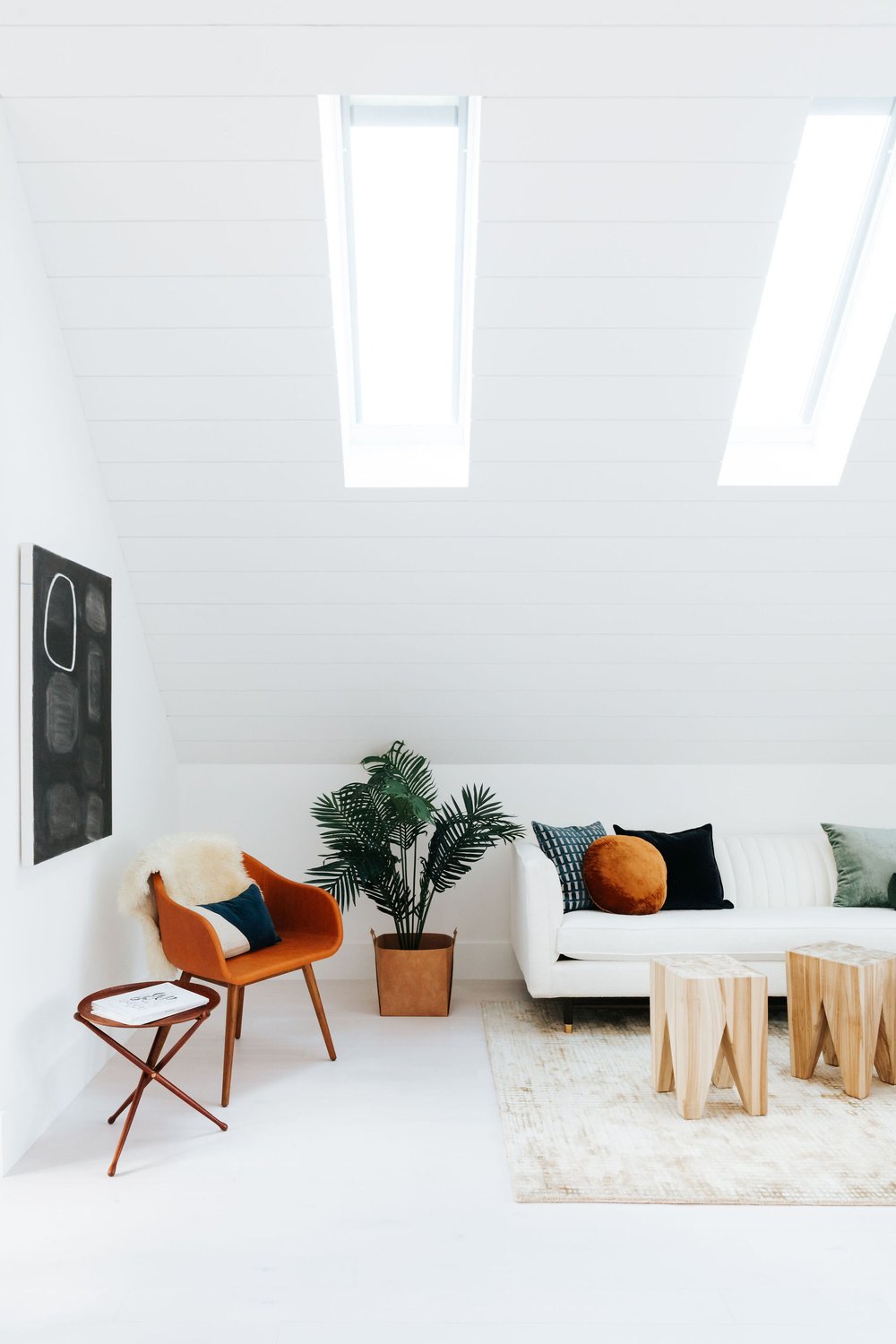 Foreside Refined Studio Loft — Samantha S. Pappas Design