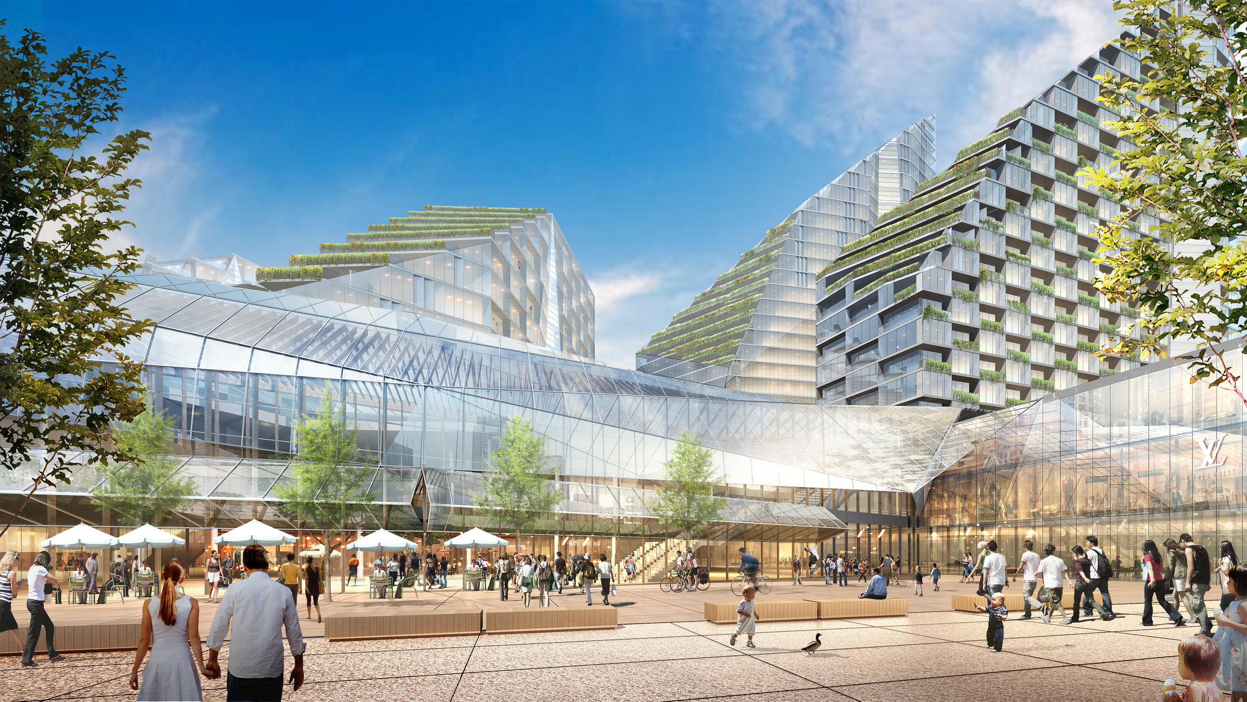 eau claire market redevelopment calgary alberta — Design Studio Till