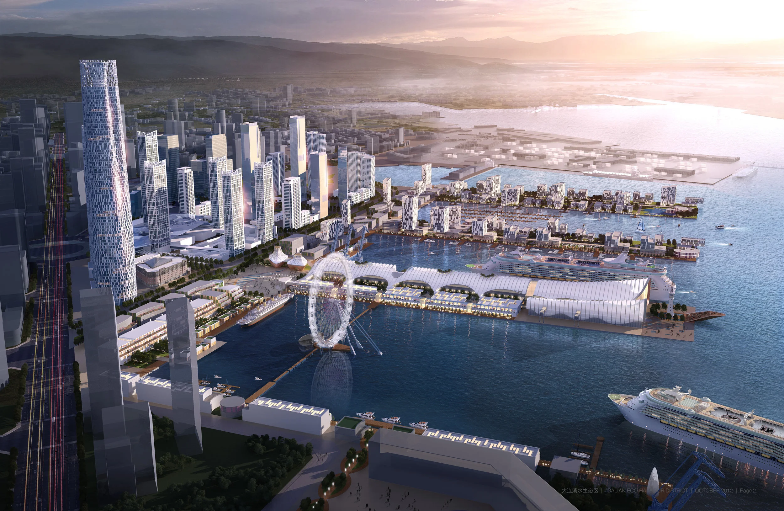 dalian waterfront eco-district — Design Studio Till