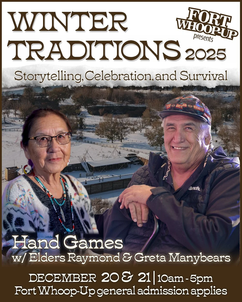 Fort Whoop-Up presents, Winter Traditions: Storytelling, Celebration ...