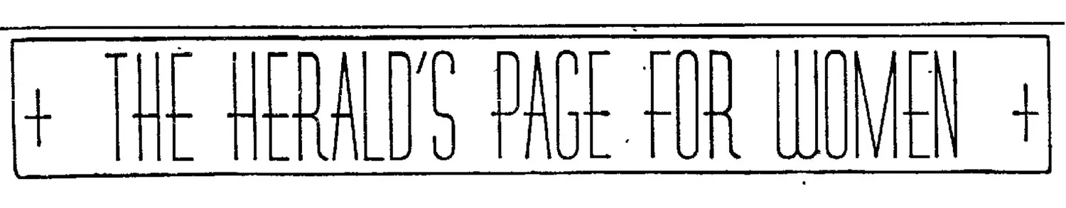Oh, Miladi! History of the Women's Section in the Lethbridge Herald ...