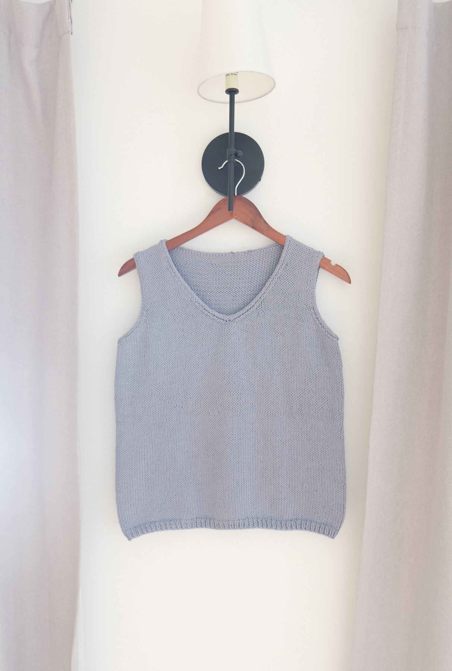 Easy Knit Tank Sweater Pattern | The Lakeline — Ashley Lillis