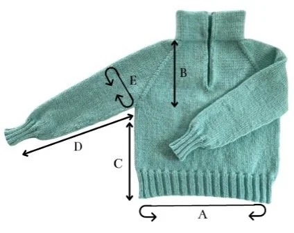 Cozy Top Down Raglan Sweater Knitting Pattern | Wishlist Pullover Lite ...