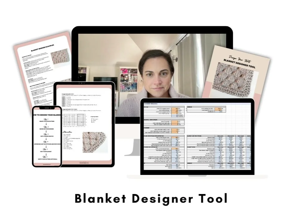Easily Design Your Own Knit Blanket Pattern — Ashley Lillis