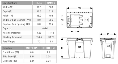 RMW 10 GAL — Rehrig Healthcare Systems