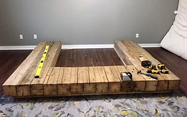Barn Beam Bed Frame - The Best Picture Of Beam