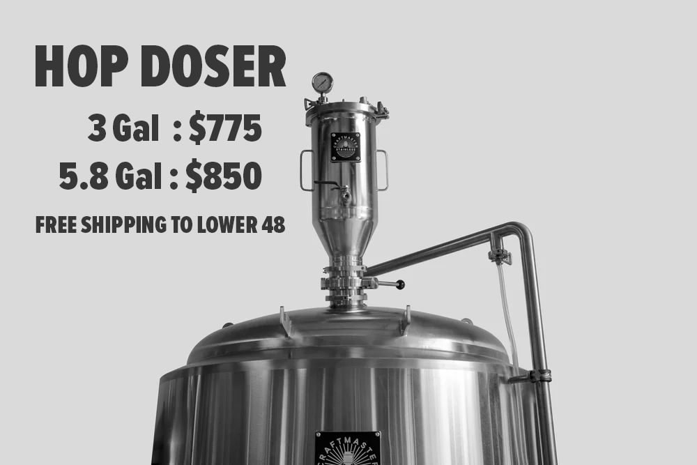 Dry Hopper | Hop Doser | CraftMaster Stainless