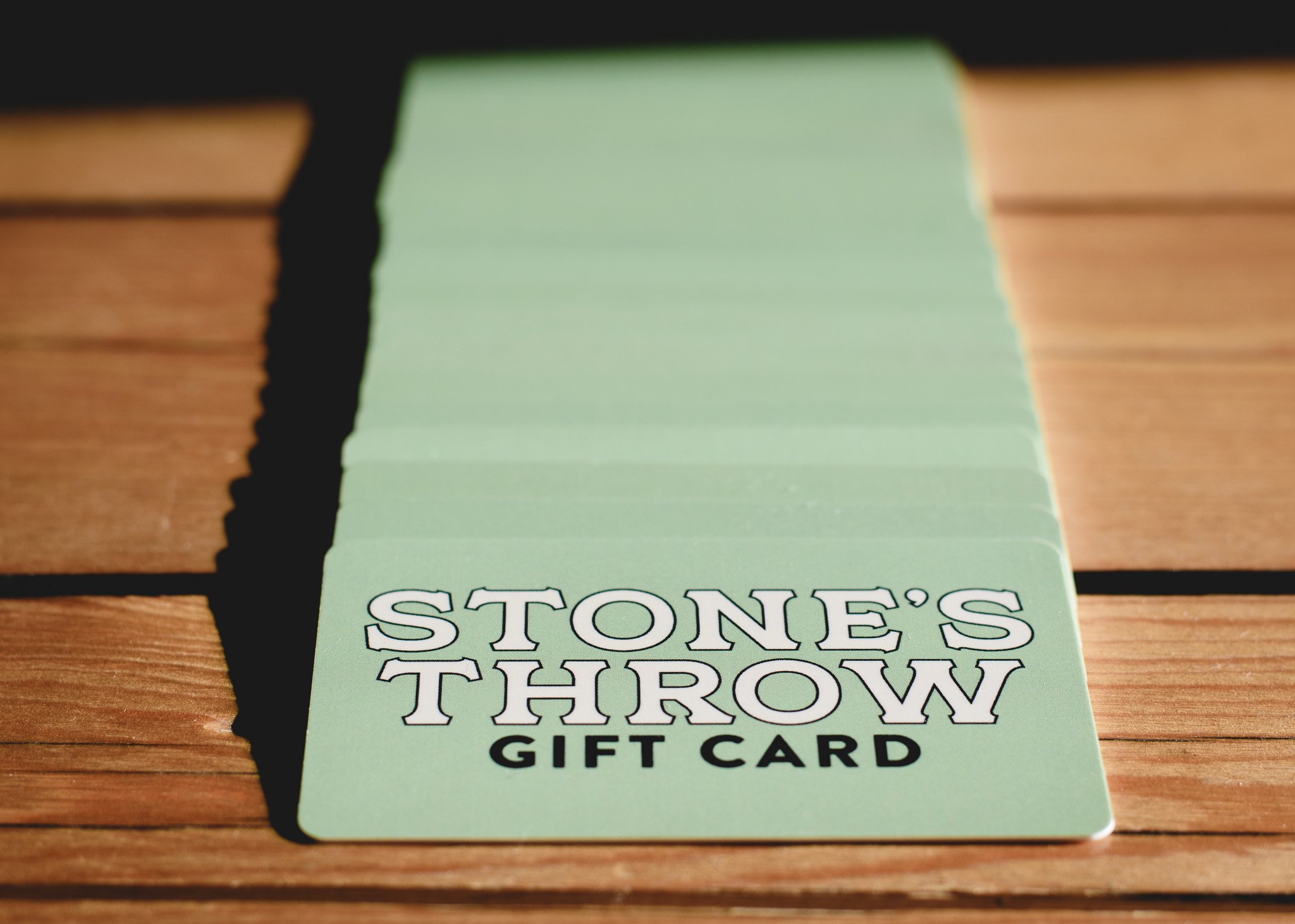 Gift Cards — Stone's Throw Pizza & Wine Vermont