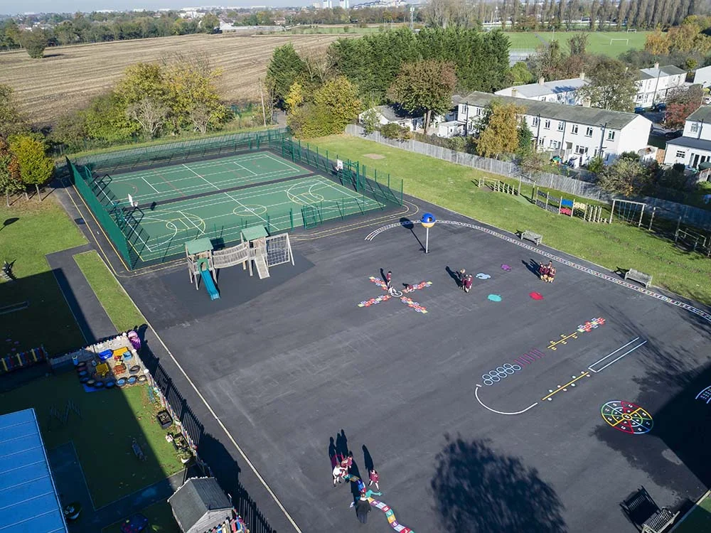 Kenyngton Manor Primary School | Playground Construction Project ...