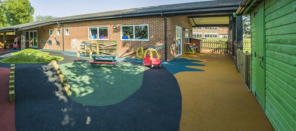 Outdoor Early Years Play & Learning Area Construction — Valley Projects