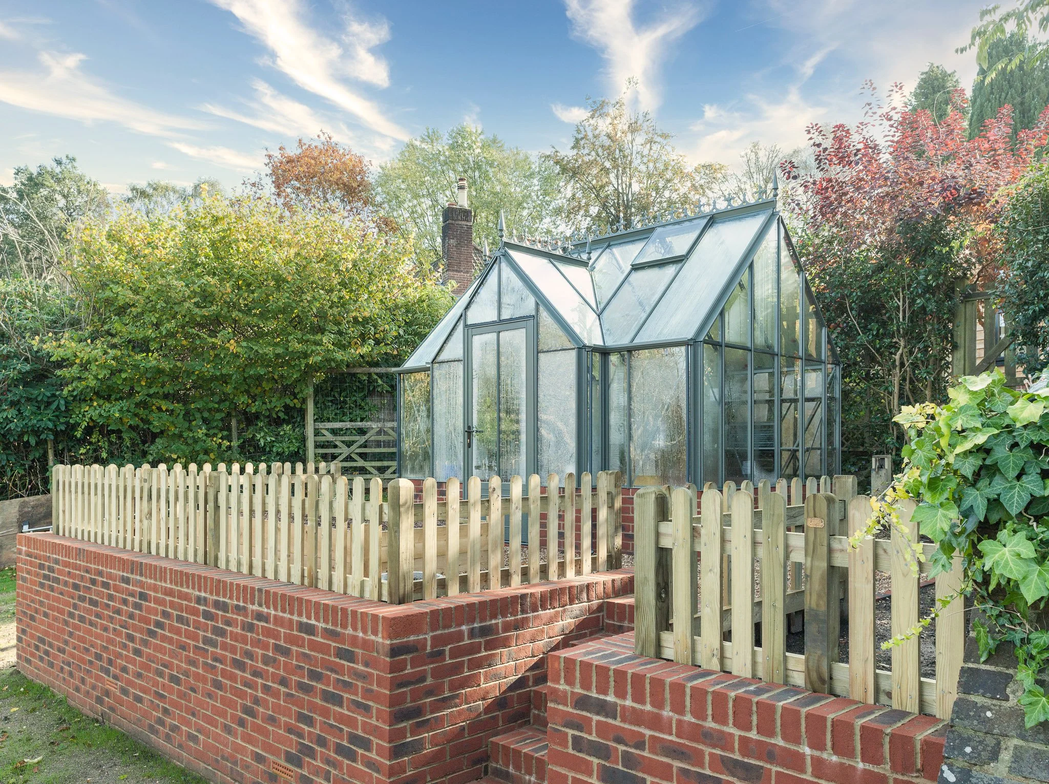 Haslemere Oak Framed Garage Gym, Greenhouse and Kitchen Garden ...