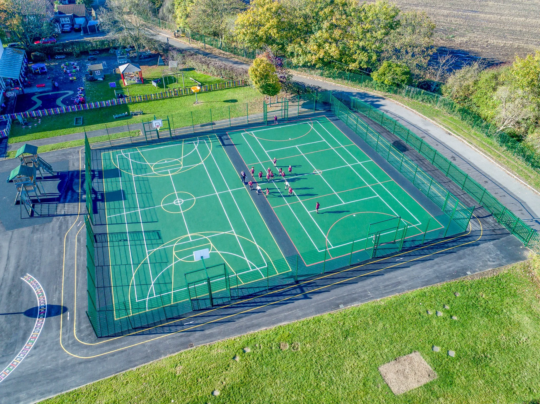 Multi-Use Games Area Playground Design — Valley Projects