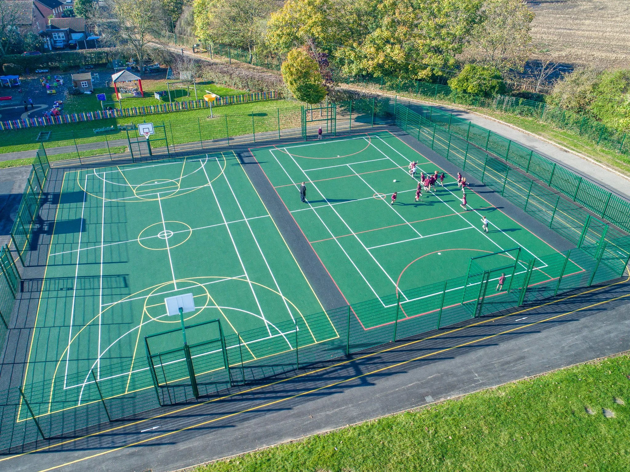 Multi-Use Games Area Playground Design — Valley Projects