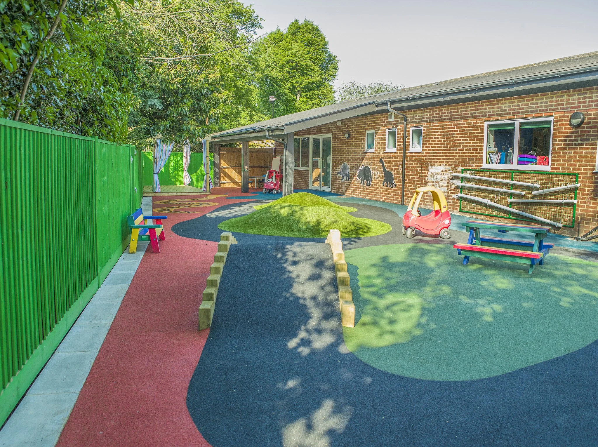 Outdoor Early Years Play & Learning Area Construction — Valley Projects