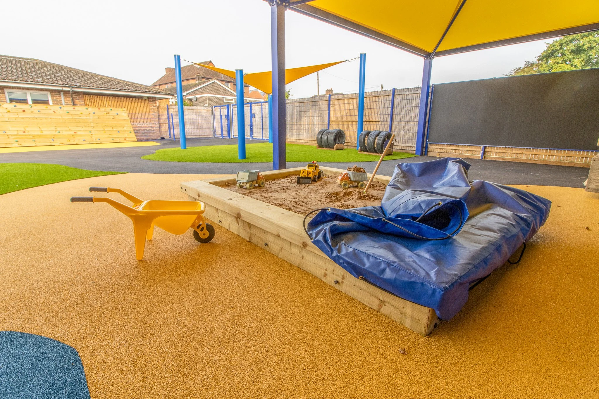 Outdoor Early Years Play & Learning Area Construction — Valley Projects