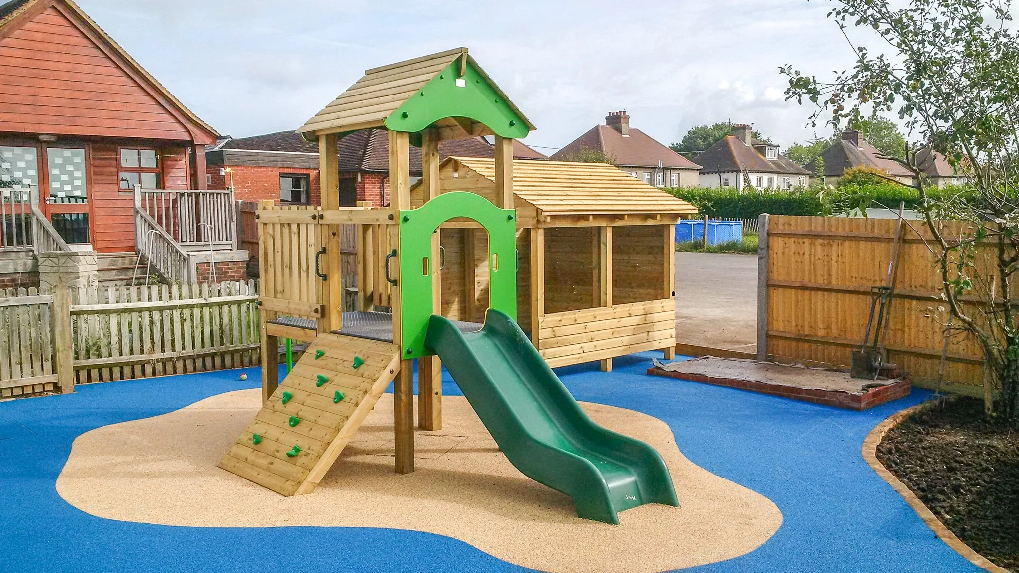 Outdoor Early Years Play & Learning Area Construction — Valley Projects