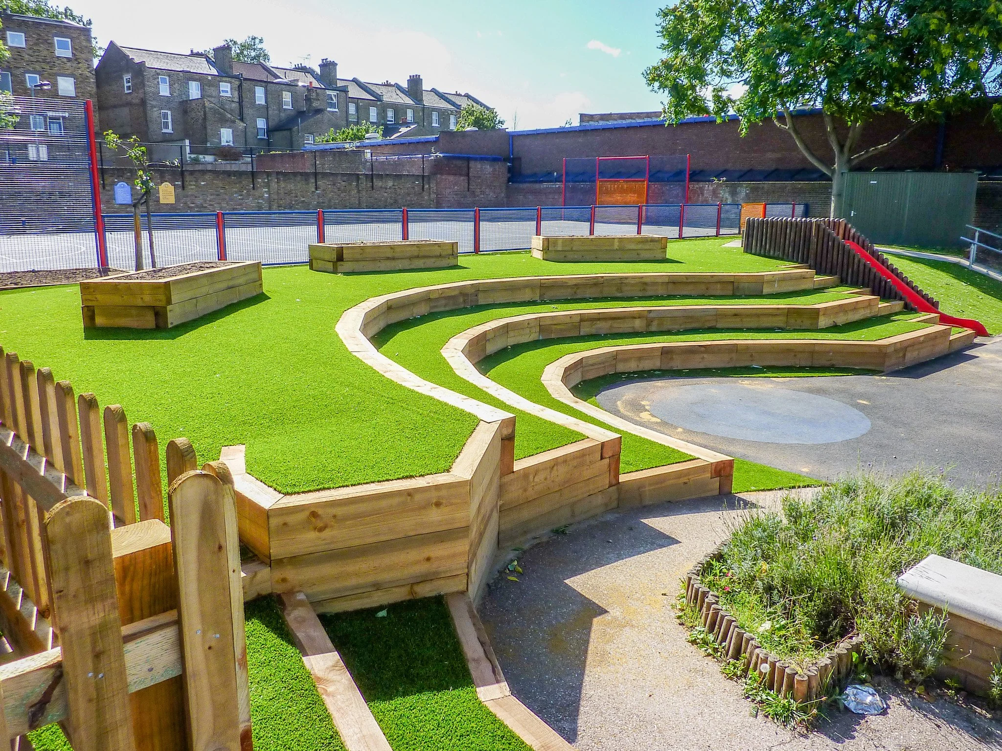 Outdoor Early Years Play & Learning Area Construction — Valley Projects