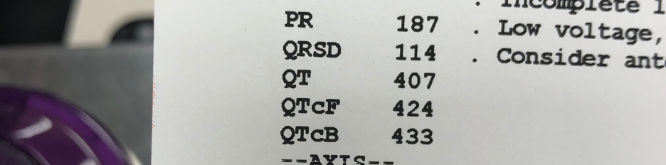 POTD: QTc Prolongation — Maimonides Emergency Medicine Residency