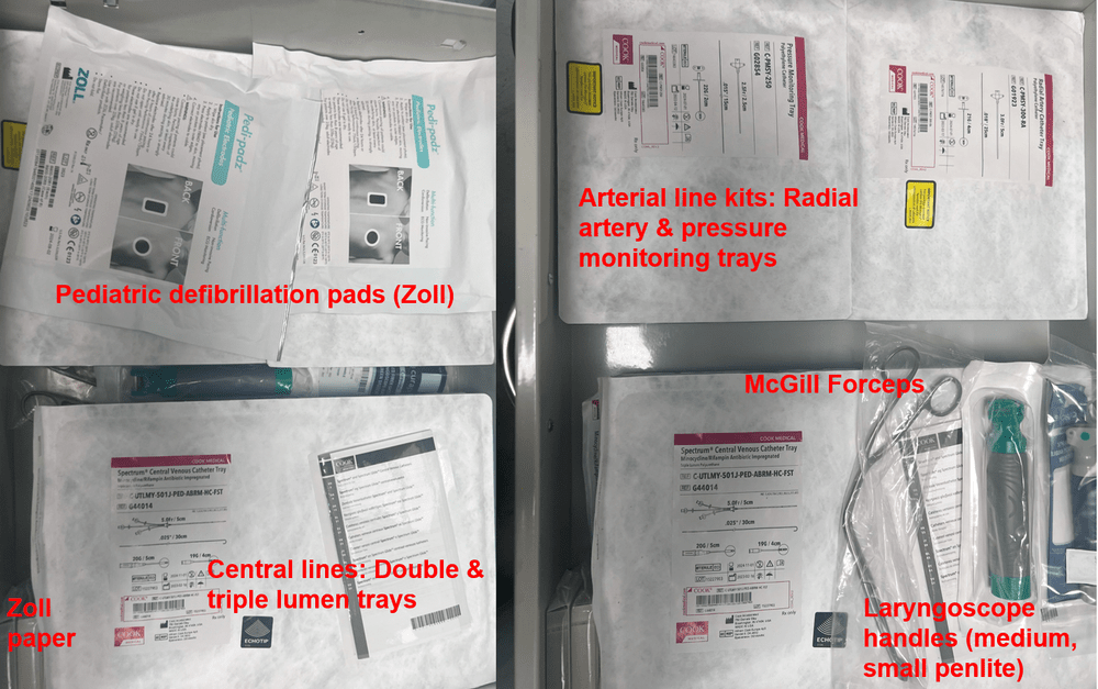 Broselow Cart — Maimonides Emergency Medicine Residency