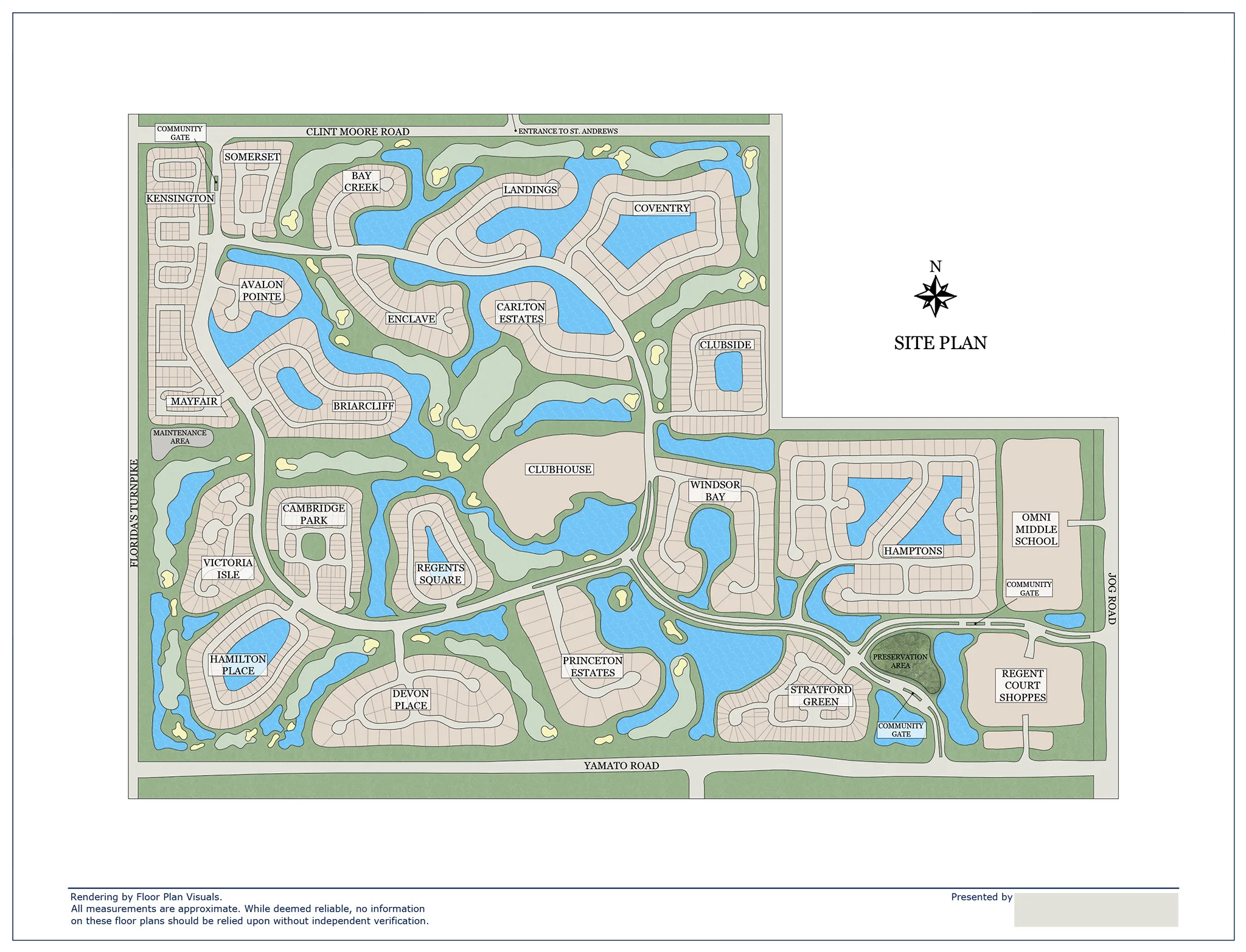 Site Plans Gallery — Floor Plan Visuals