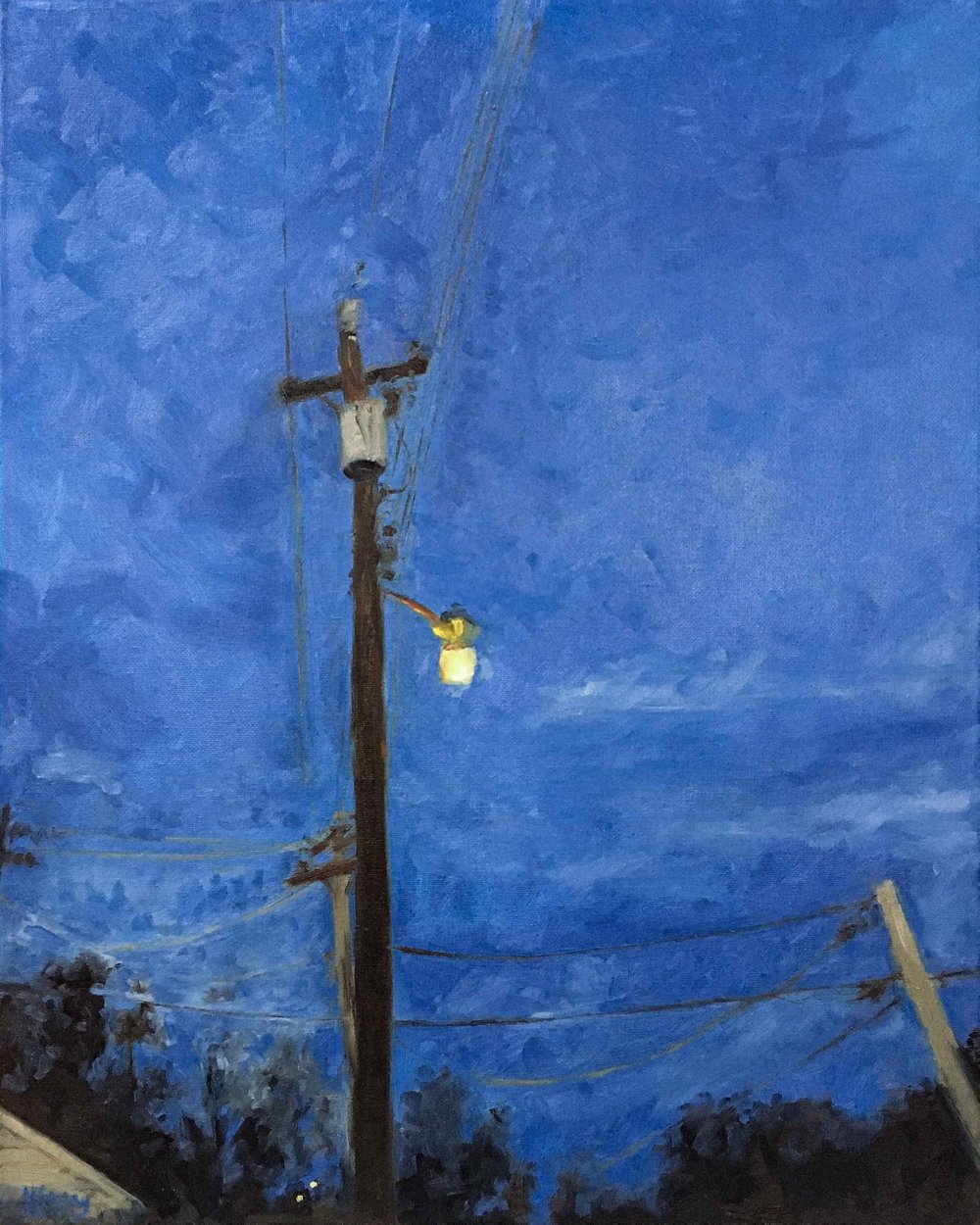 Blue Hour Painting