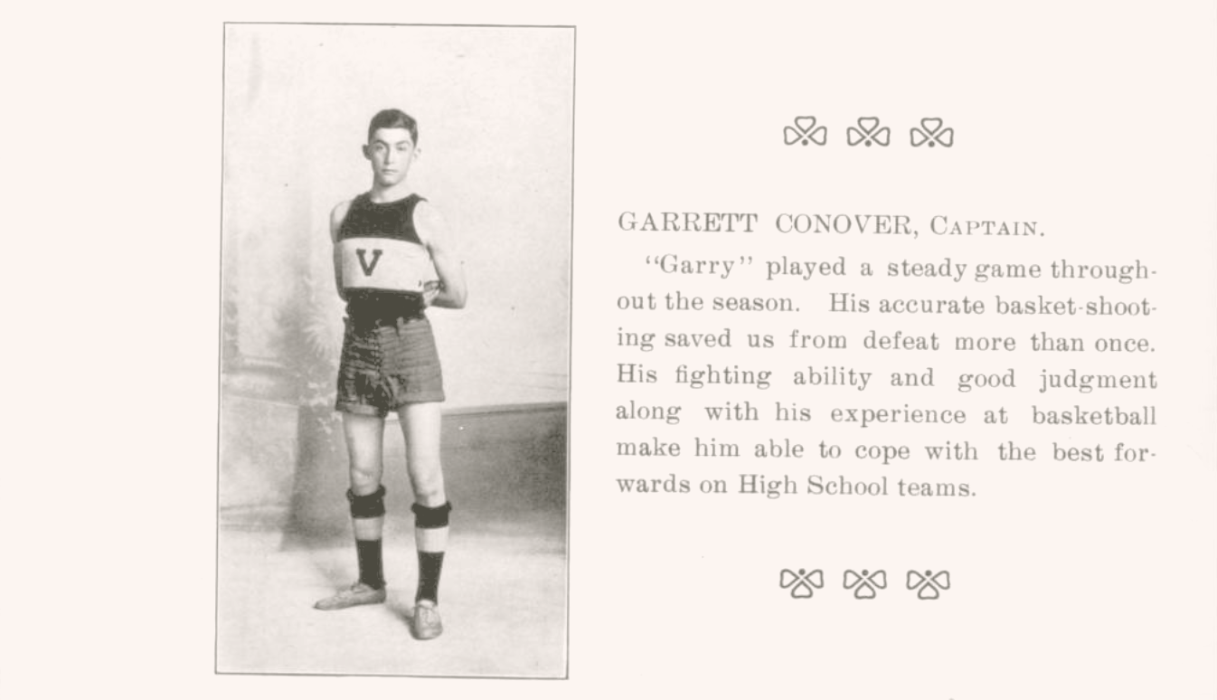 G. D. Conover Memoir, 1916-1919 — Porter County Museum