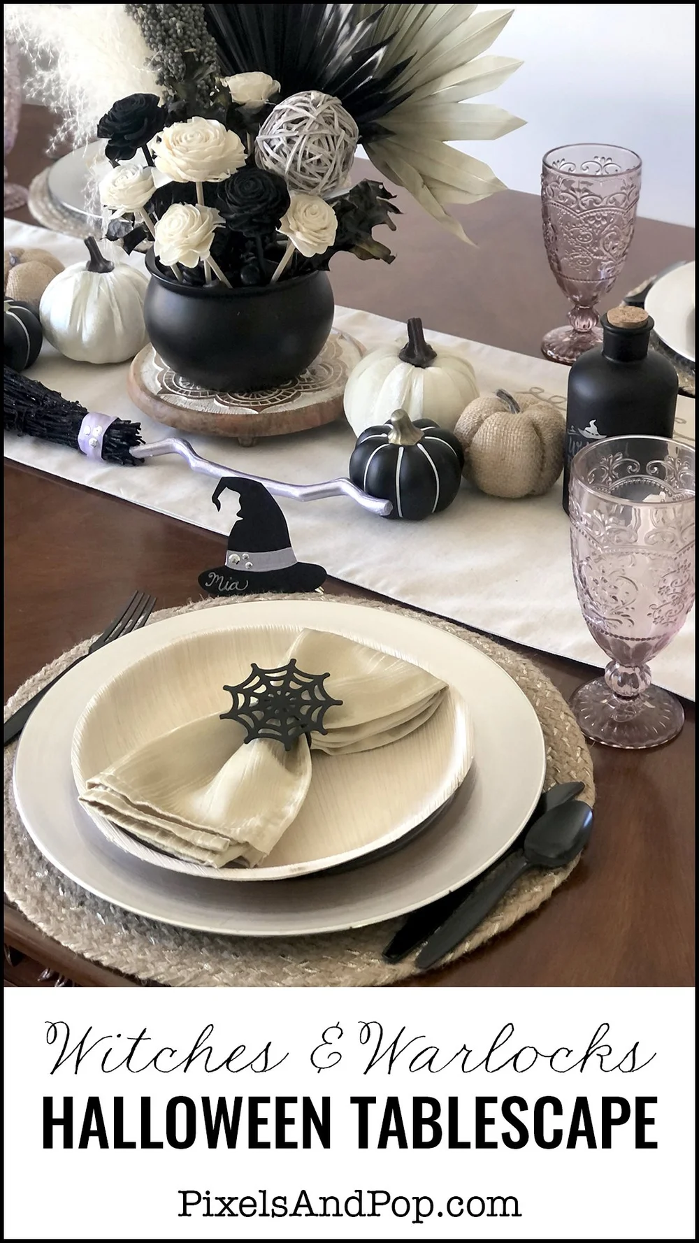 Witches & Warlocks Tablescape — Pixels & Pop