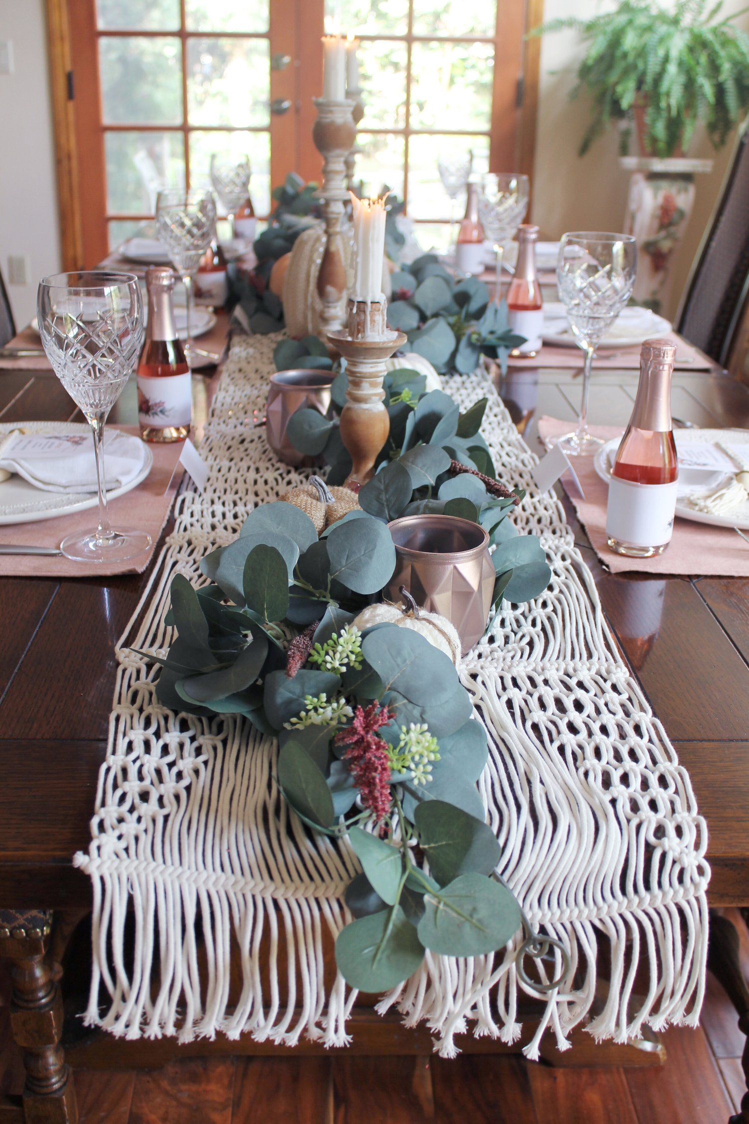 Boho Friendsgiving Dinner — Pixels & Pop