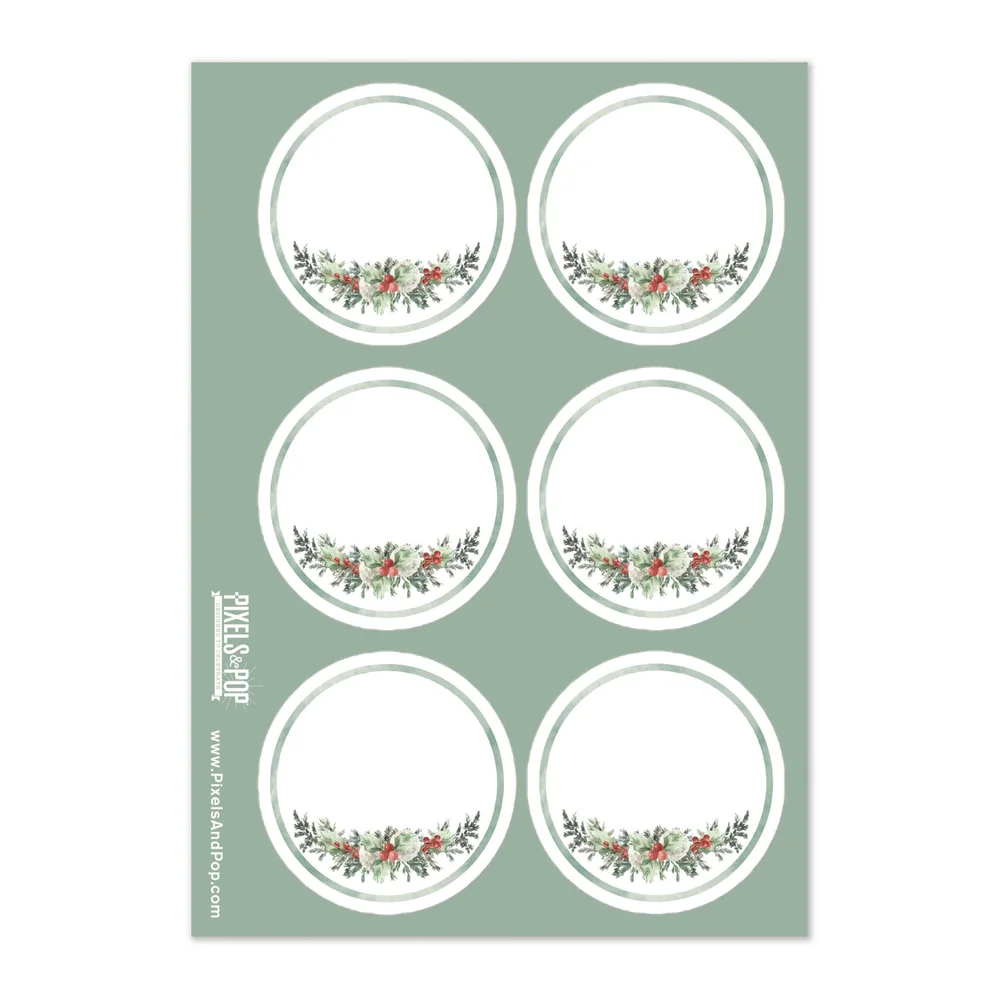Blank Sticker Labels