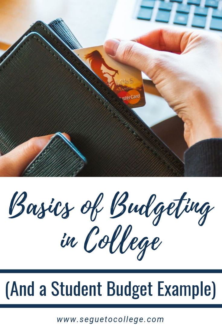 Basics of Budgeting in College (And a Student Budget Example) — Segue ...