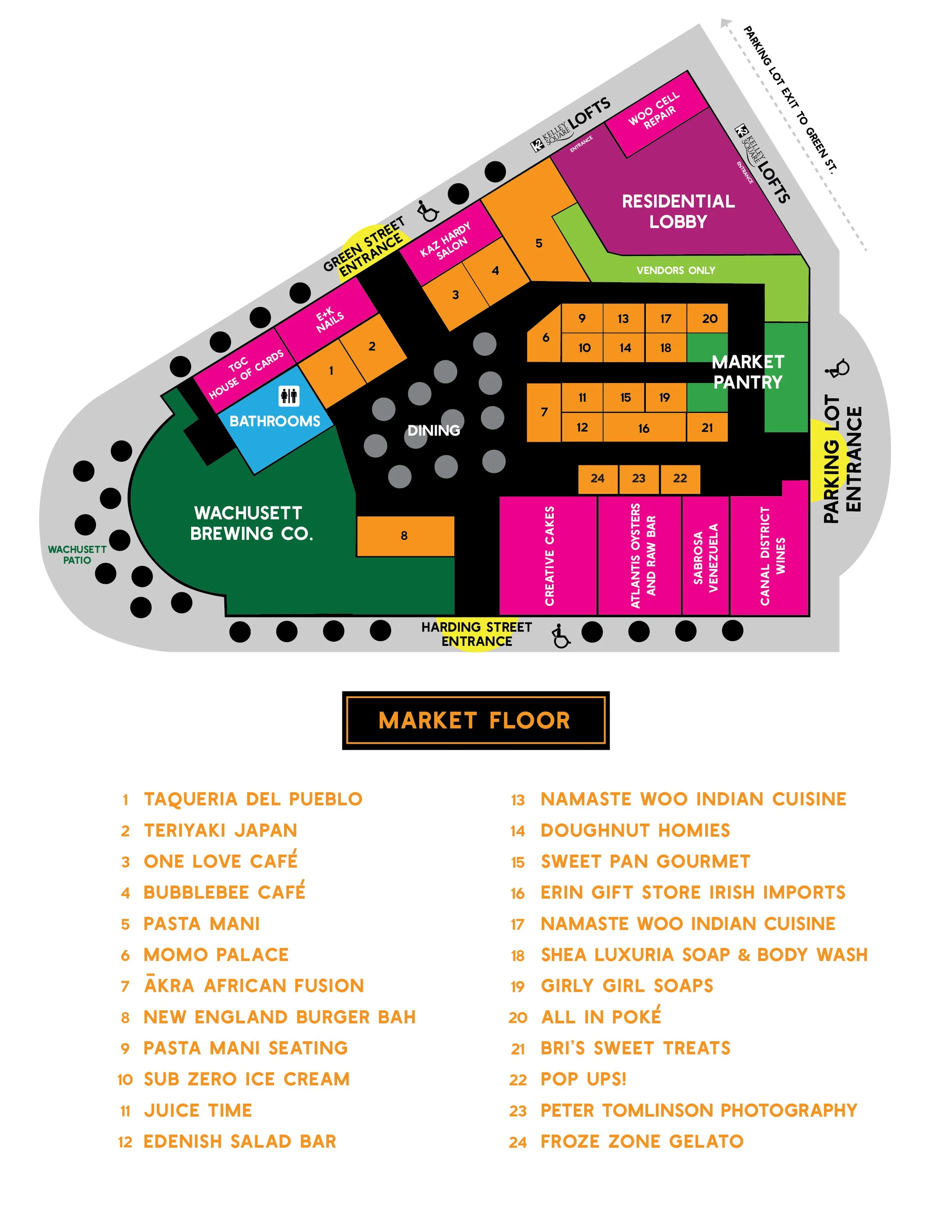 Market Map — Worcester Public Market
