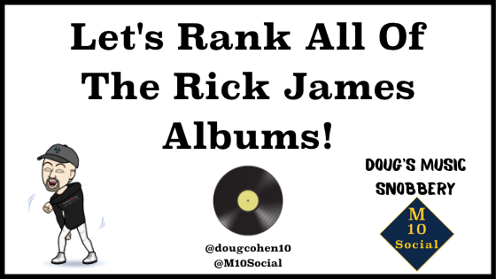 Let’s Rank All Of The Rick James Albums! — M10 Social