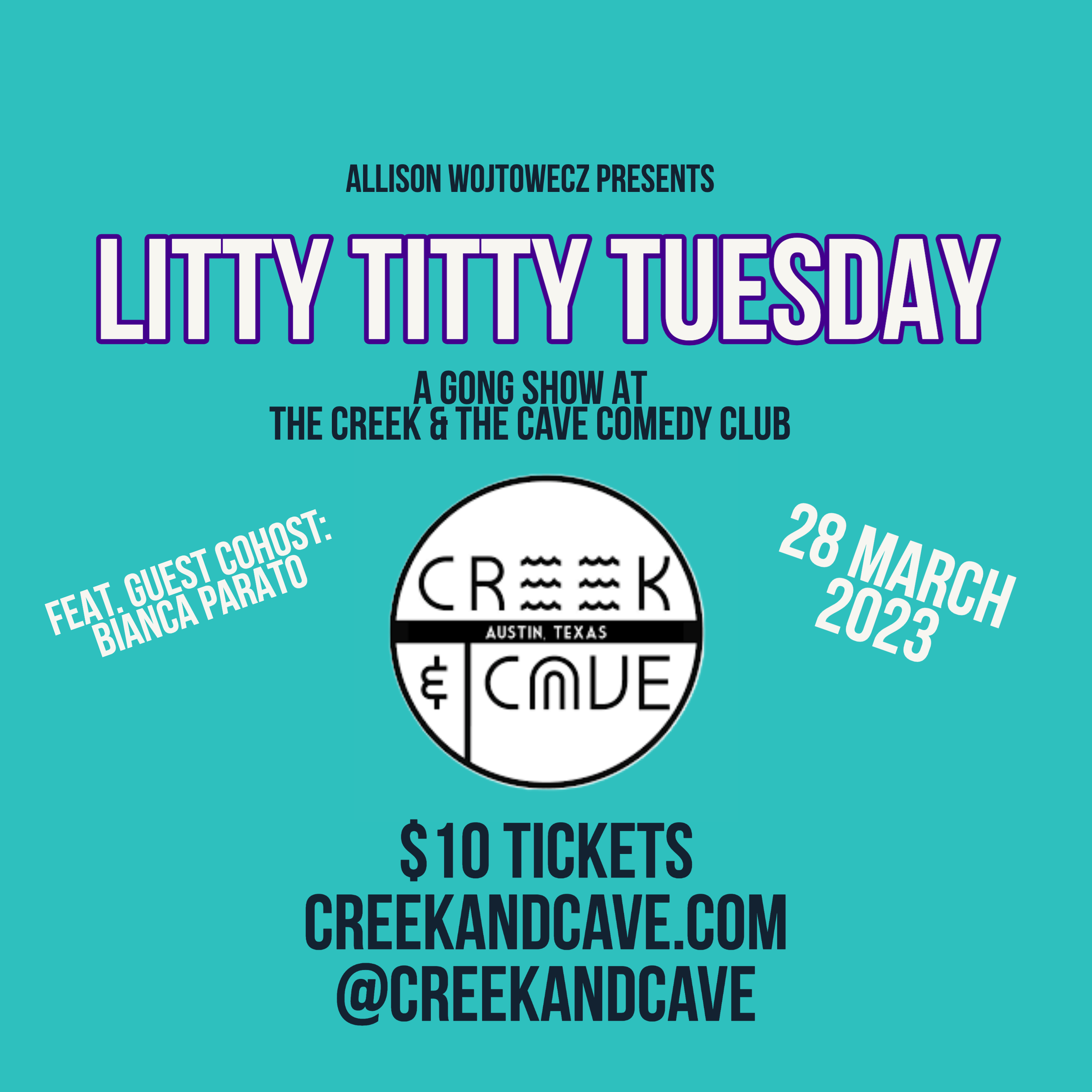 Upcoming shows — Allison Wojtowecz